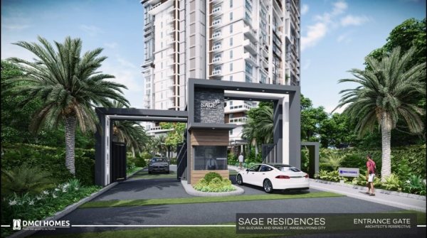 Sage Residences-Main Entrance Gate-small | DMCI Homes